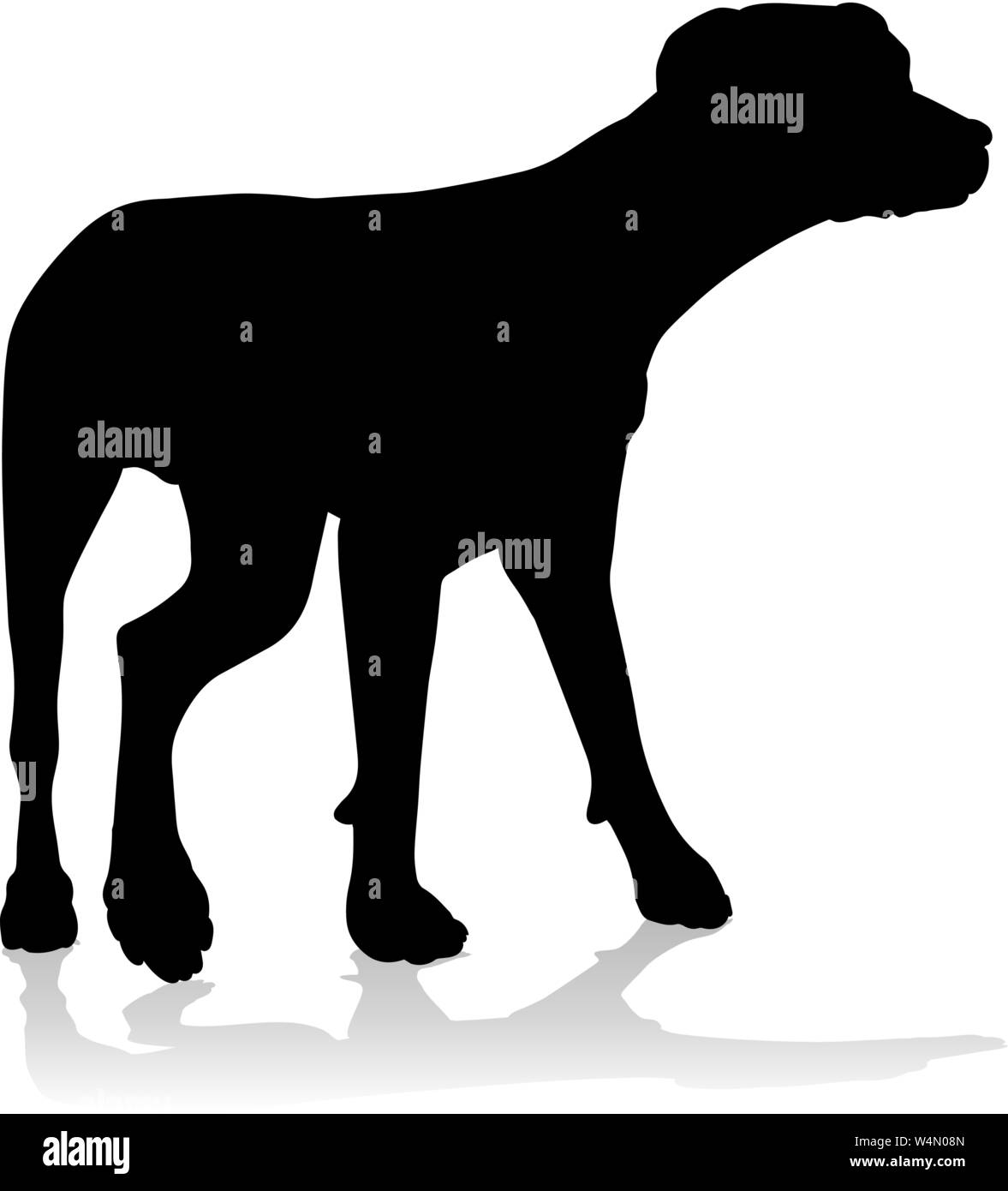Siluetas De Perro Sabueso Fotografías E Imágenes De Alta Resolución Alamy