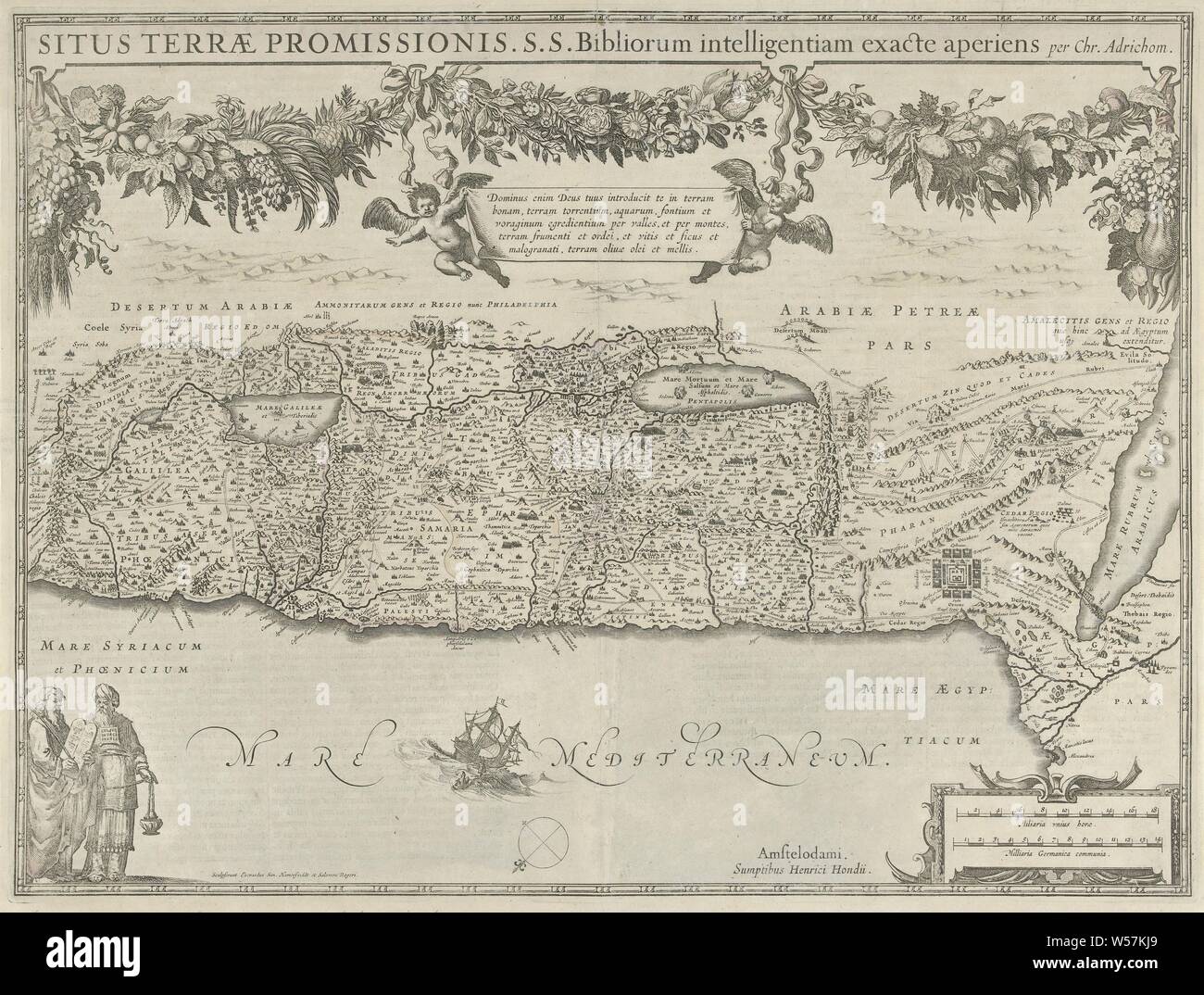 Mapa De La Tierra Prometida