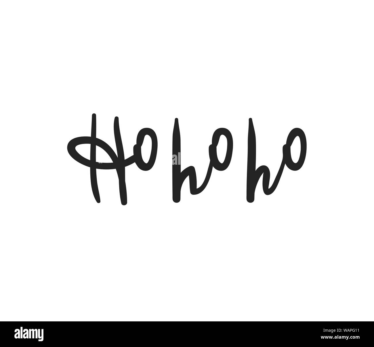 Mano navidad Imágenes vectoriales de stock - Alamy