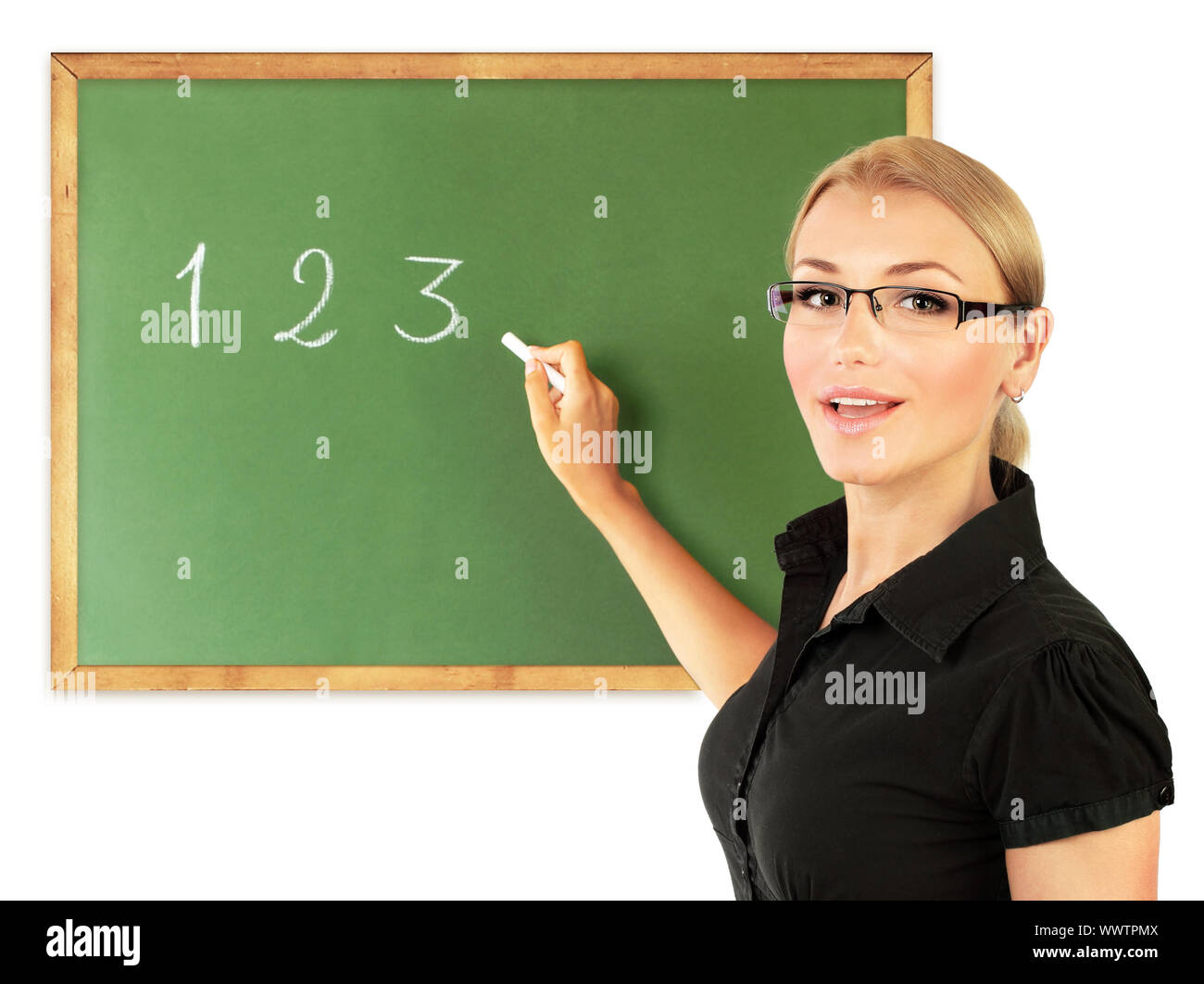 Docente Explicando La Clase Imágenes Recortadas De Stock Alamy