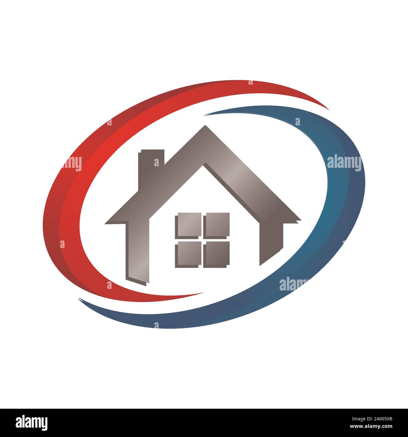 Logo de toit de maison Banque de photographies et d’images à haute ...