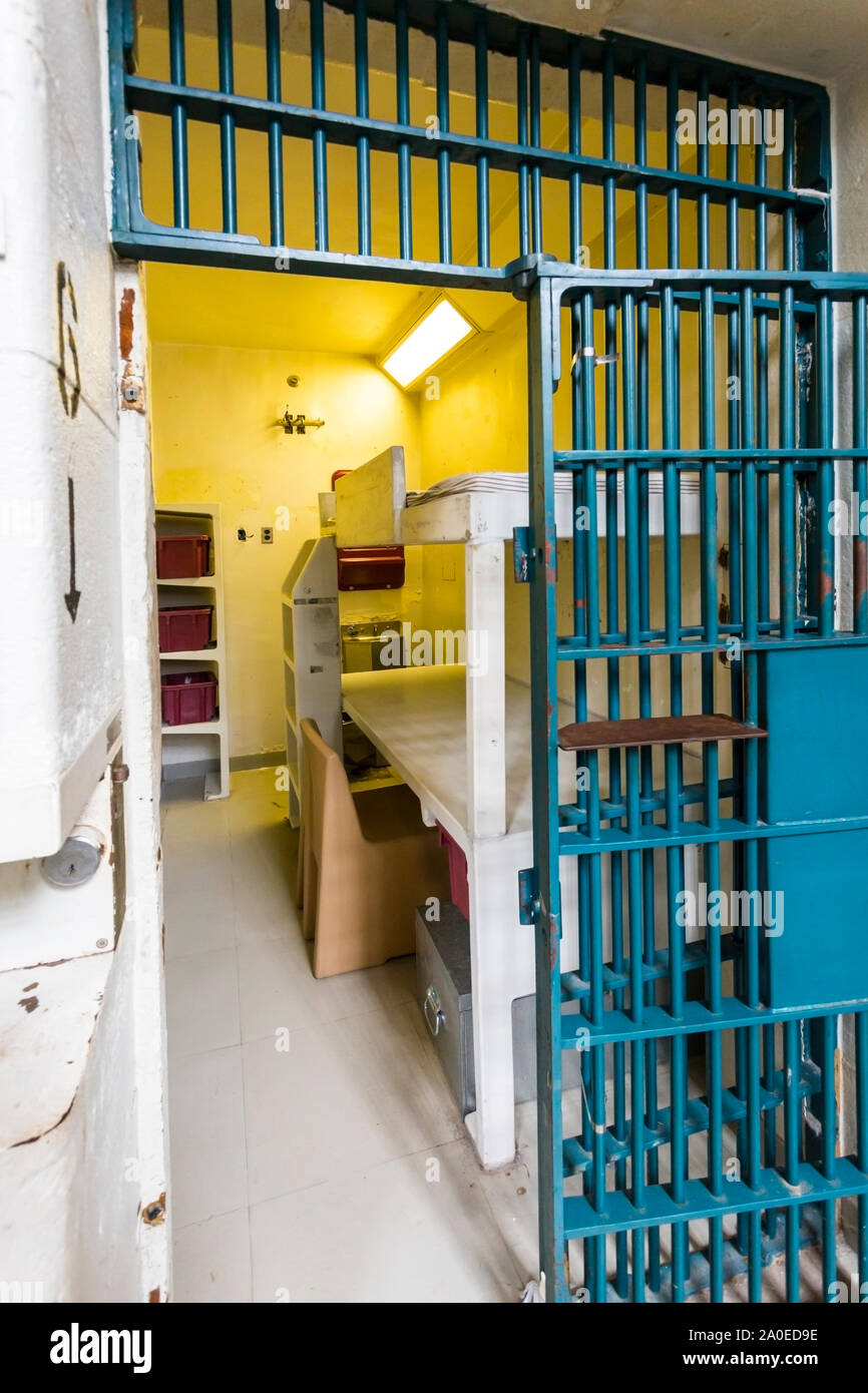 Cellule de prison au pénitencier de Kingston une ancienne prison à ...