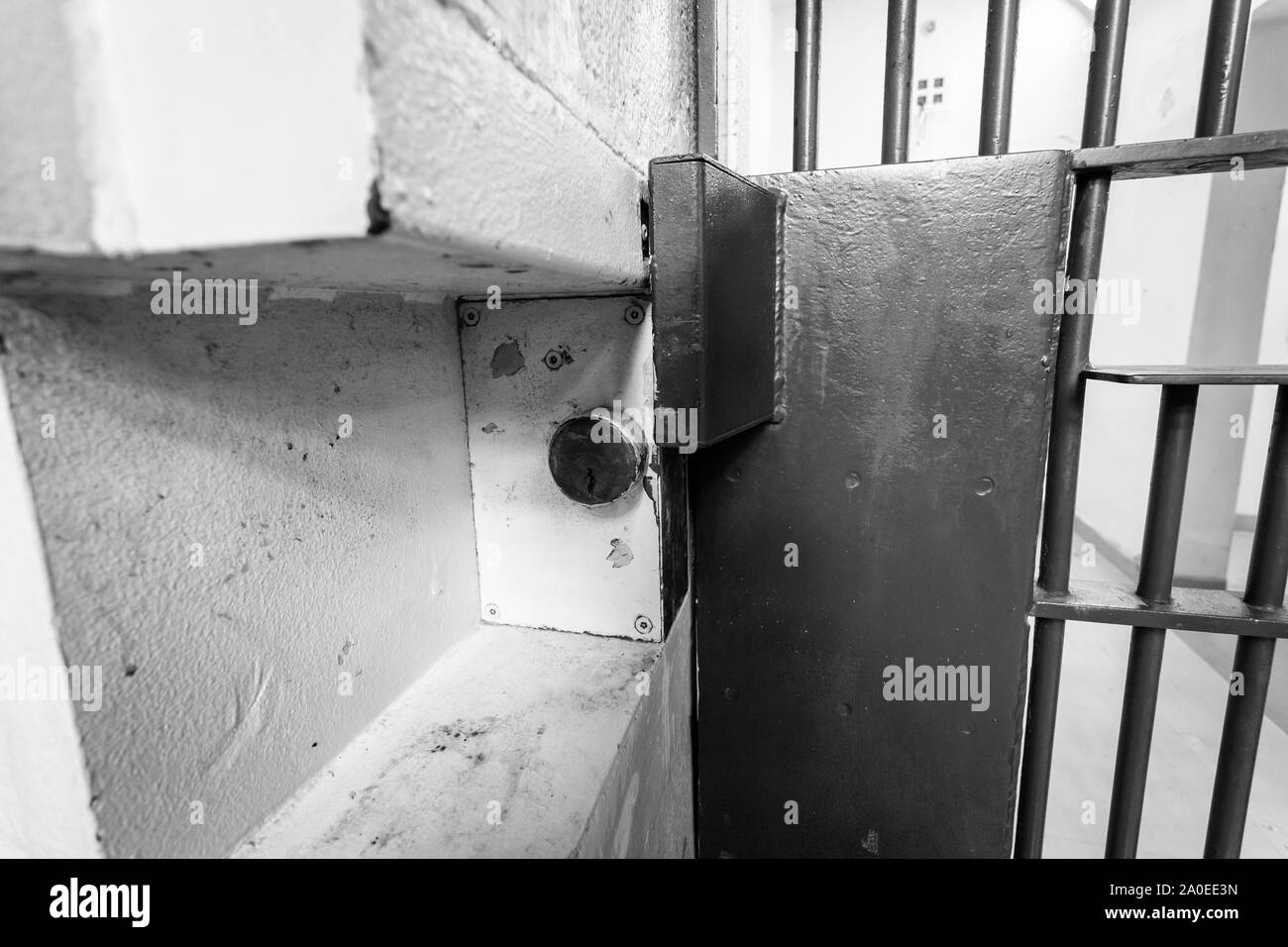 Prison maximum security cell Banque de photographies et d’images à ...