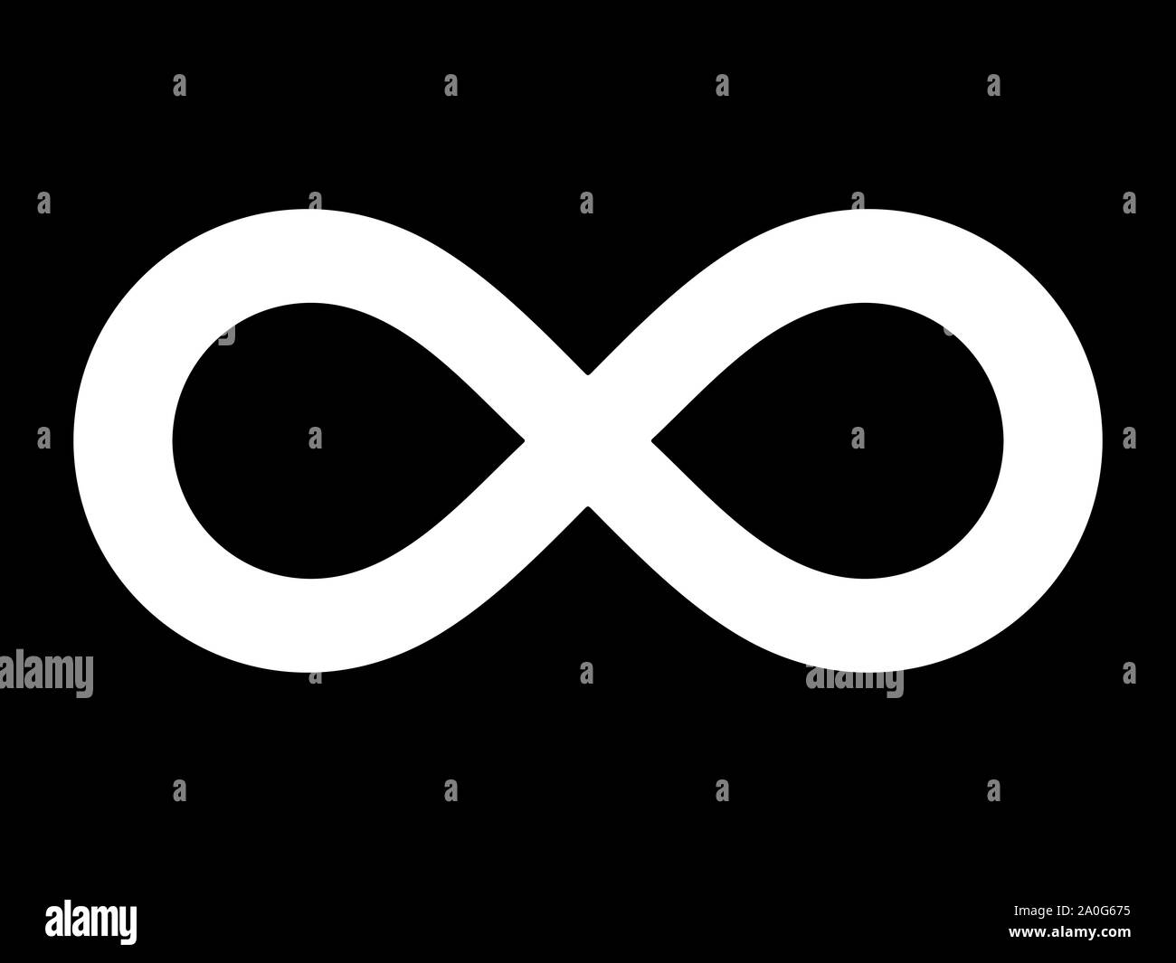Infinity symbol eternity endless Banque de photographies et d’images à ...