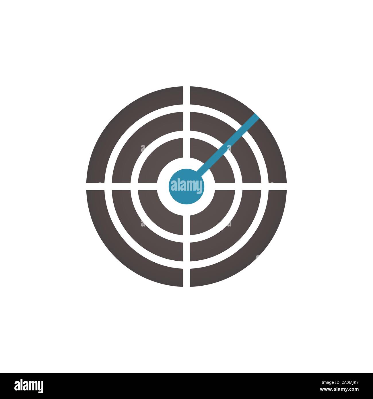 Logo radars Banque d'images vectorielles - Alamy