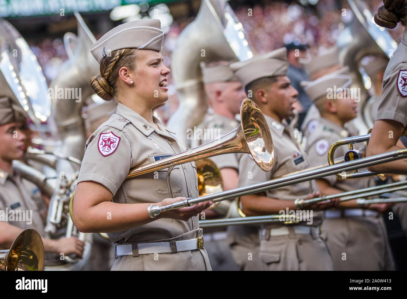 Fightin texas aggie band Banque de photographies et d’images à haute ...
