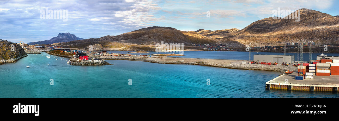 Ship port nuuk greenland Banque de photographies et d’images à haute ...