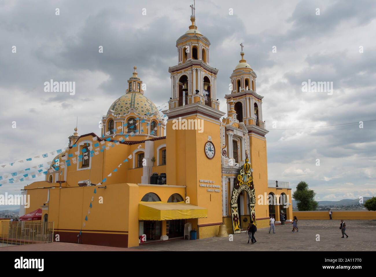 Grande pyramide de cholula Banque de photographies et d’images à haute ...