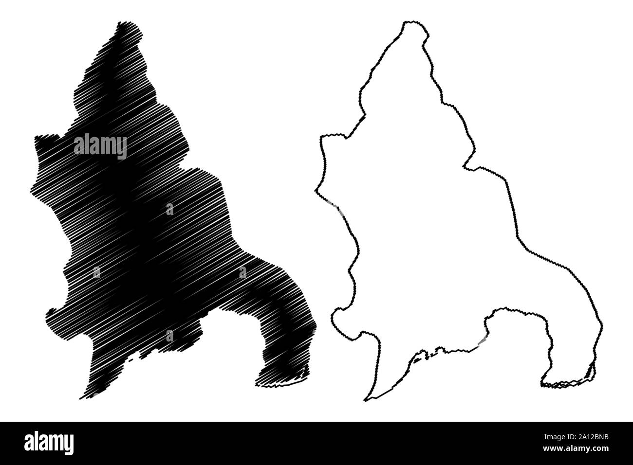 La province d'Azua (République dominicaine, Haïti, les provinces de la ...