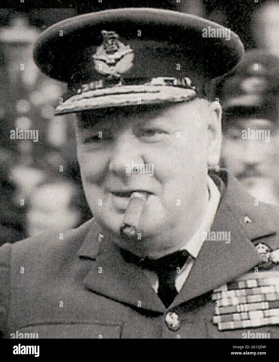 Winston churchill avec cigare Banque de photographies et d’images à ...
