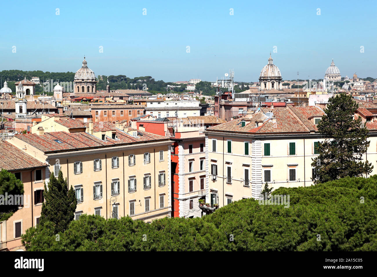 Panorama de la ville de rome Banque de photographies et d’images à ...