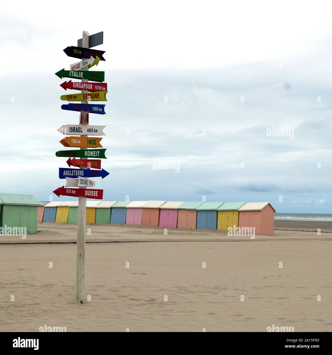 Plage de berck sur mer Banque de photographies et d’images à haute ...