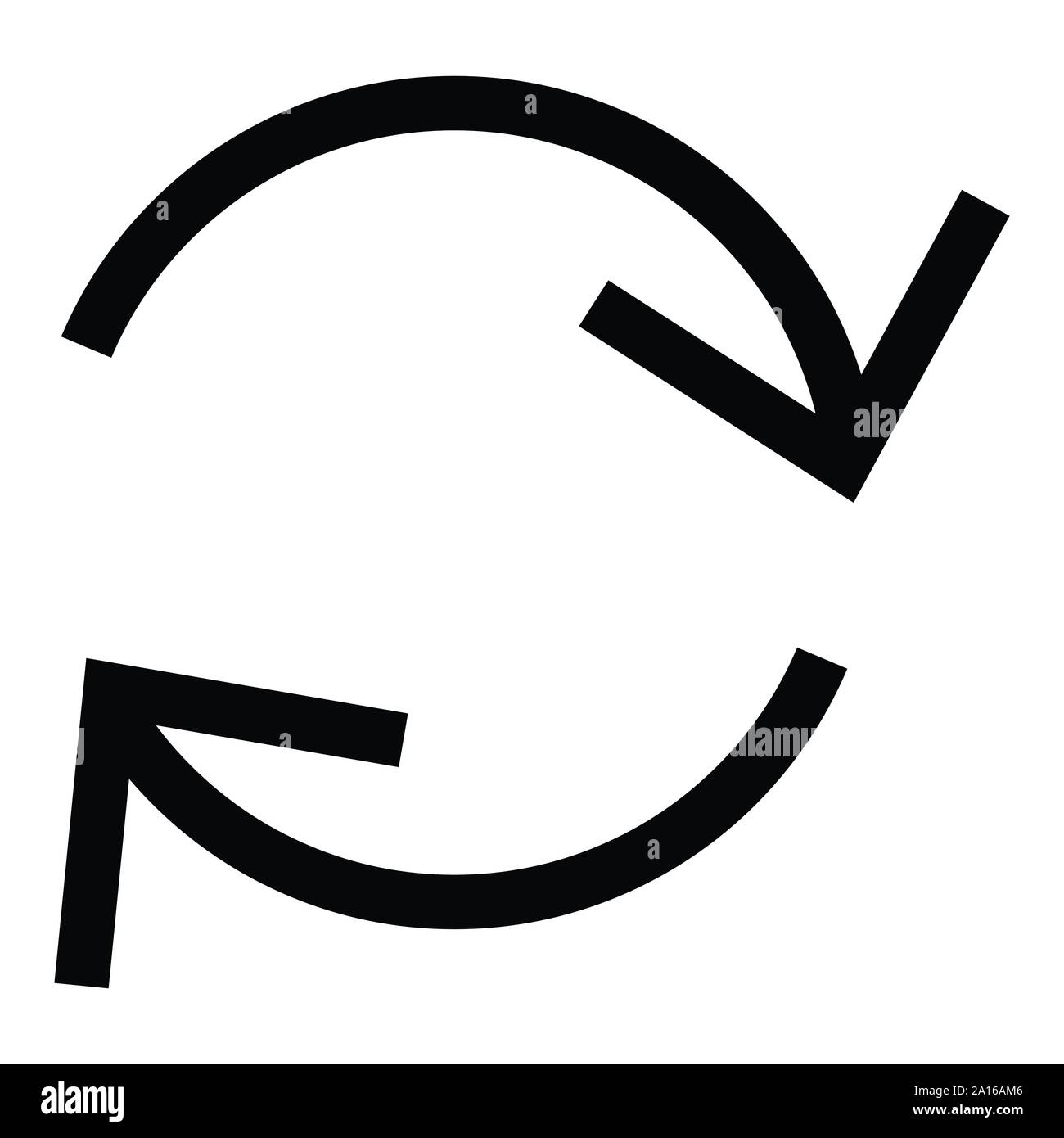 Cercle circulaire, flèche vers la droite. L'icône flèche radiale ...