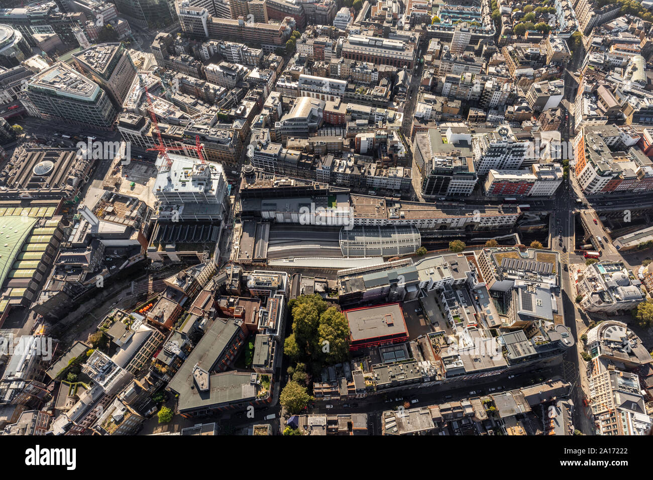 Traverse de la gare de farringdon Banque de photographies et d’images à ...