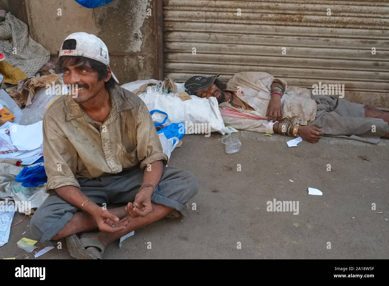 Toxicomanes mumbai Banque de photographies et d’images à haute ...