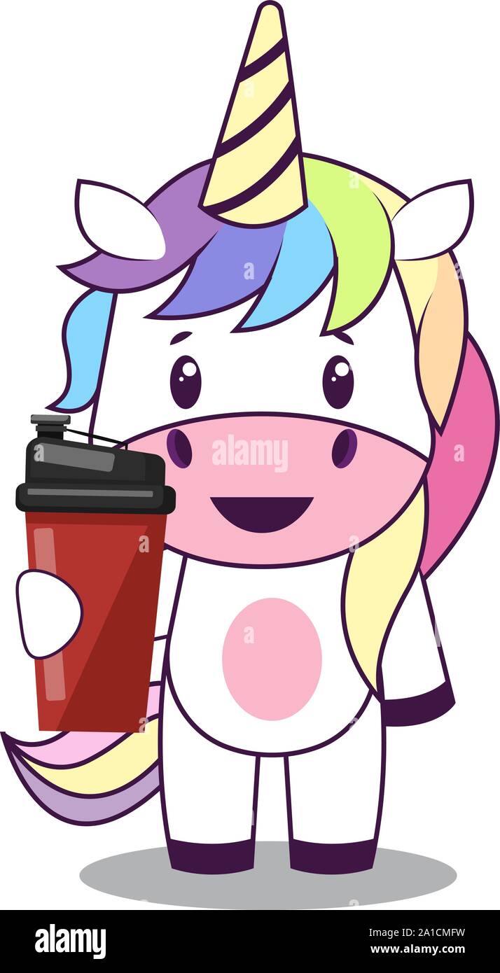 Unicorn fish aquarium Banque d'images vectorielles - Alamy