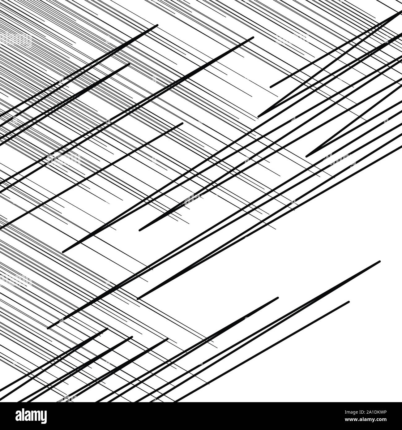 Matrice, grille, l'engrènement des intersections de lignes irrégulières ...