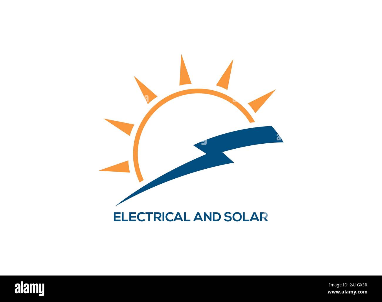 Vecteur électrique logo icône d'éclair et de symboles, de l'énergie et ...