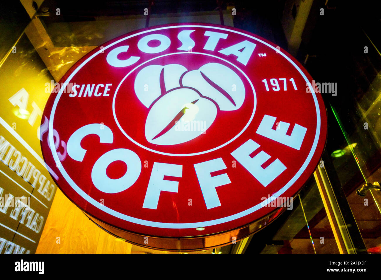Logo costa coffee shop Banque de photographies et d’images à haute ...