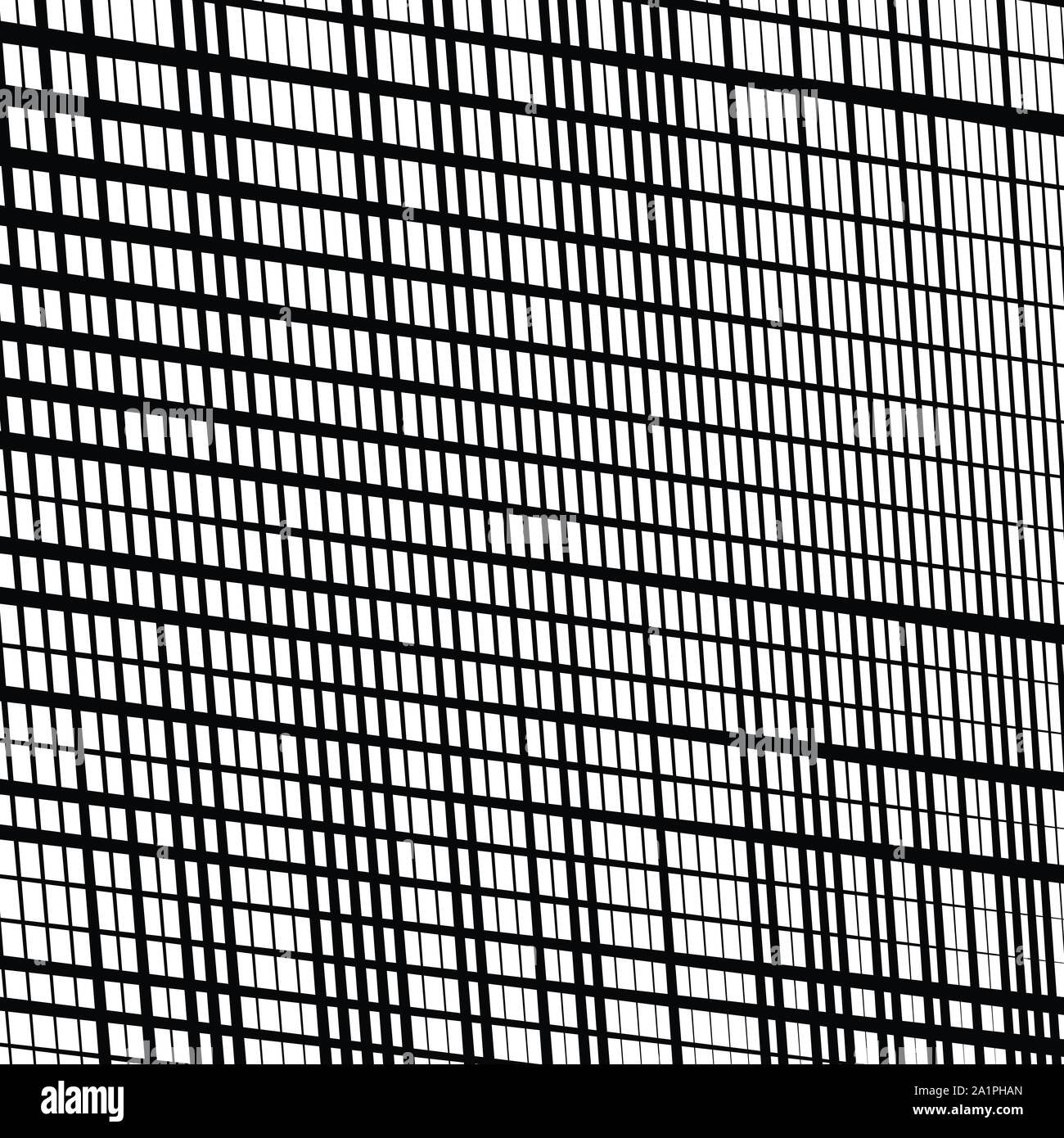 Inclinaison aléatoire, oblique, grille mêché. dynamique des lignes ...