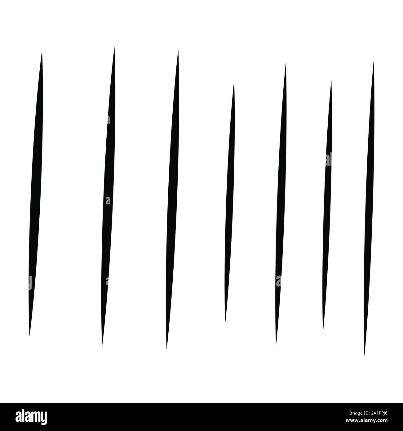 Vertical dynamique des lignes parallèles, des rayures rayures. tout ...