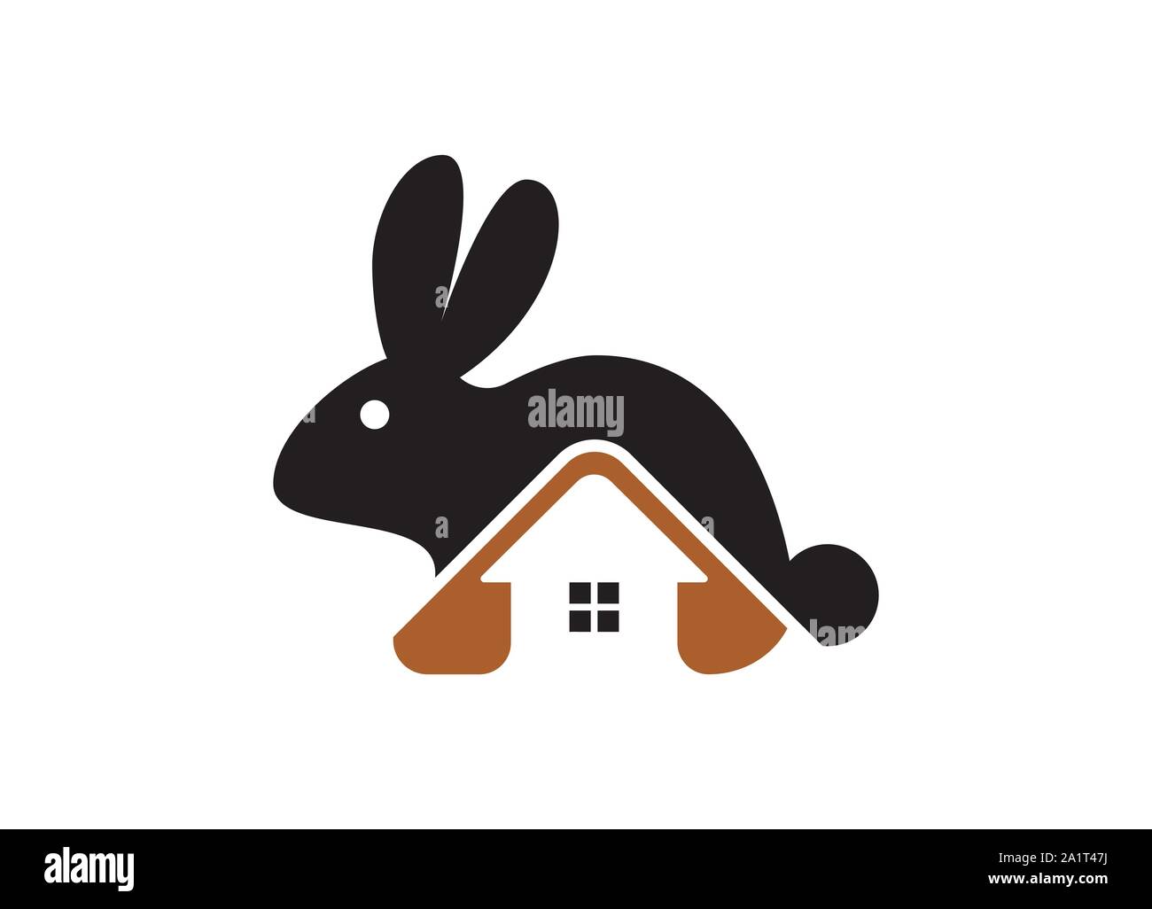 L'icône de lapin Logo Design, Logo Design, lapin Création Logo Design ...