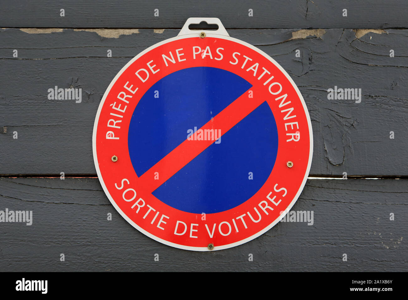 Prière de ne pas stationner Banque de photographies et d’images à haute ...