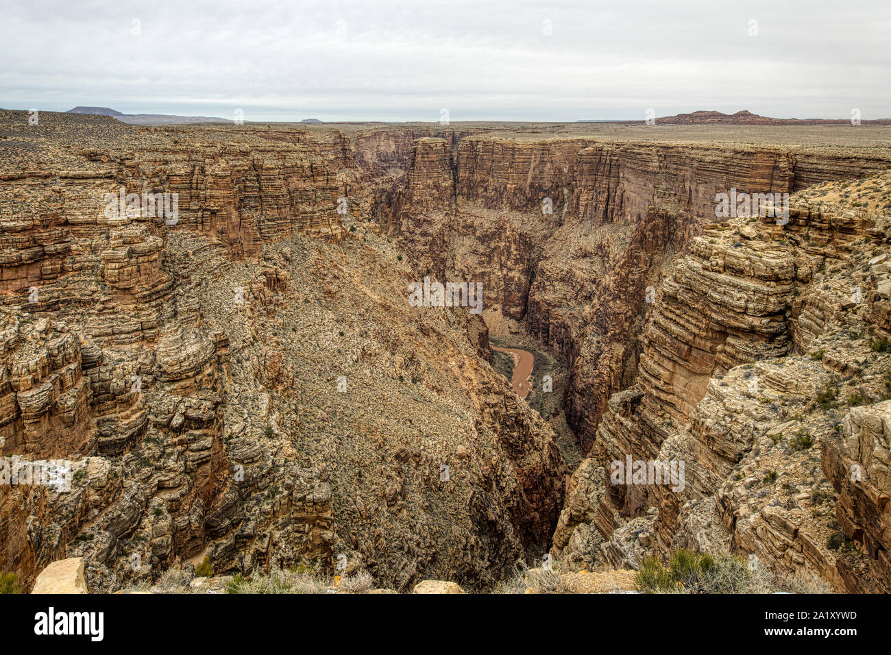Little colorado river gorge Banque de photographies et d’images à haute ...