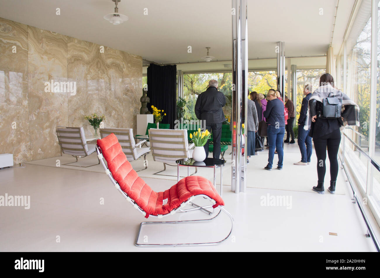 Villa Tugendhat conçu par l'architecte Mies van der Rohe en 1928-1930 ...
