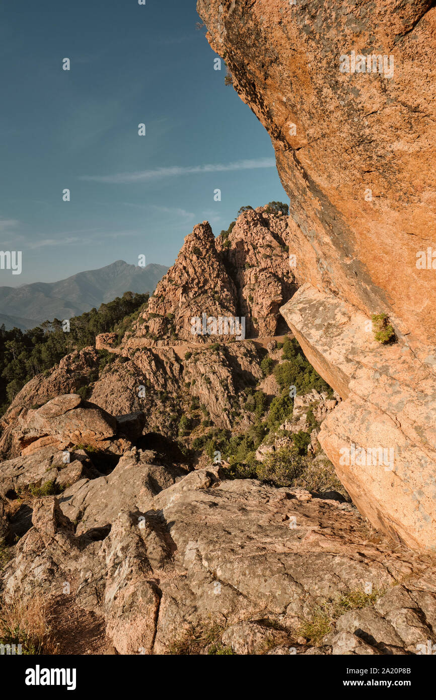 Paysage De Granit Corse Banque d'image et photos - Alamy
