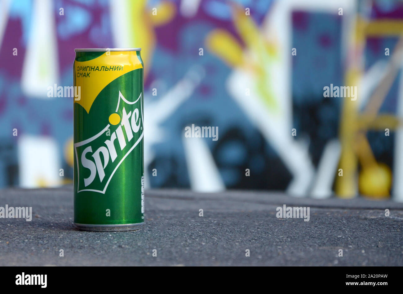 Une canette de sprite Banque de photographies et d’images à haute ...