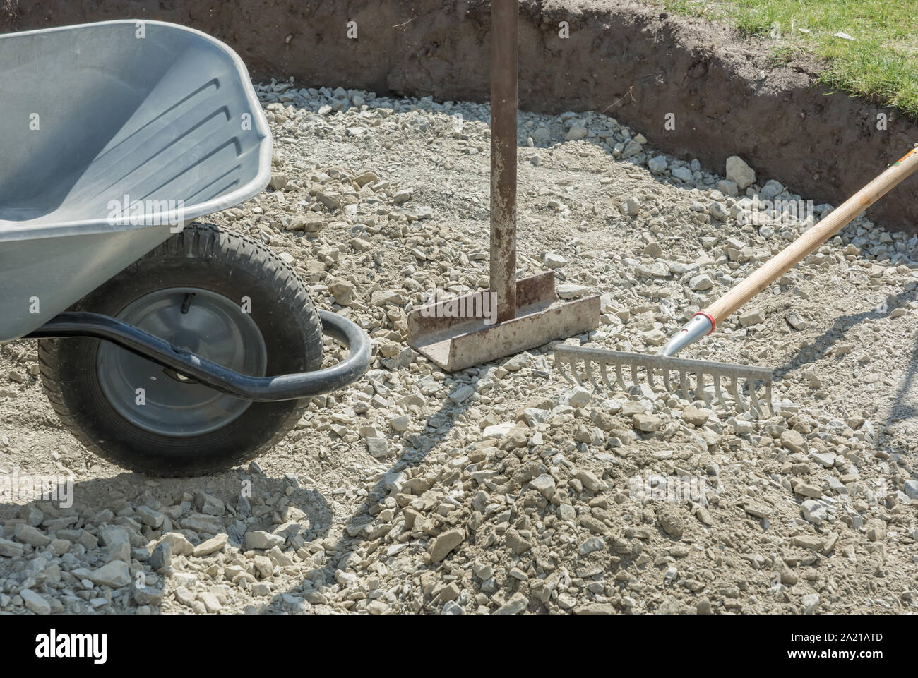 Pilon de construction Banque de photographies et d’images à haute ...