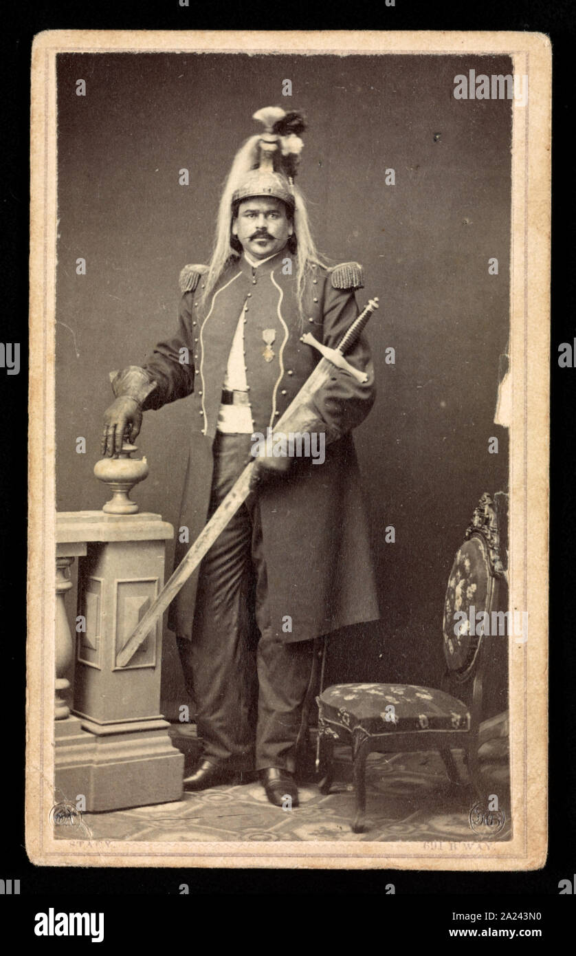 P.T. Showman Barnum, le colonel Routh Goshen, (né Arthur James Caley ...