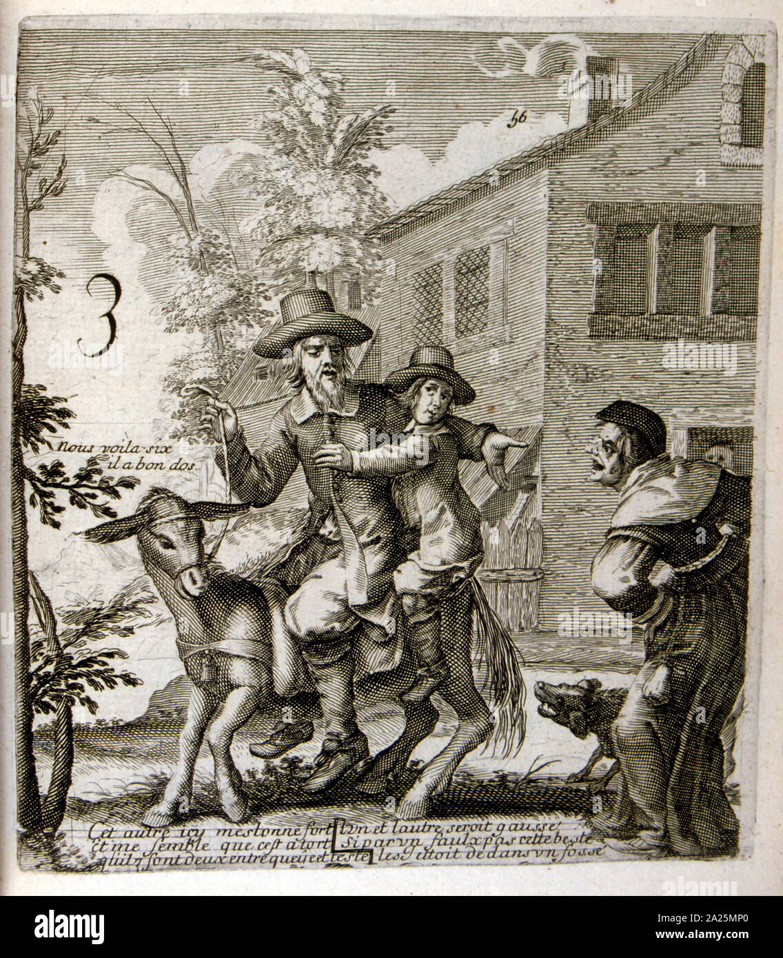 édition du xviieme siècle fables jean de la fontaine Banque de ...
