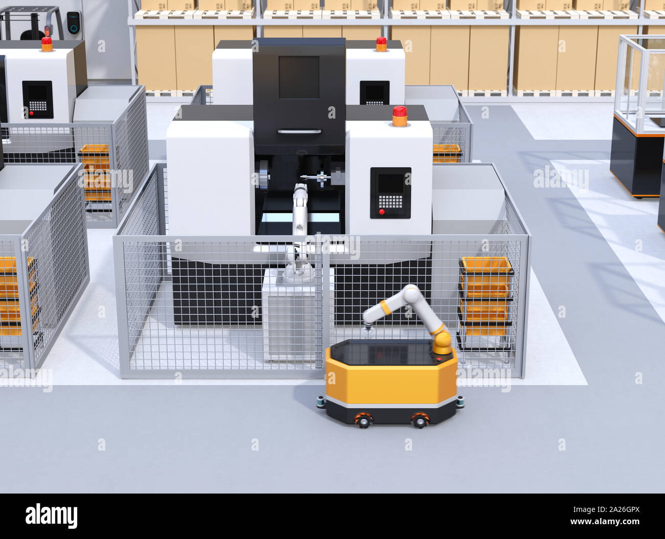 Robotique usine Banque de photographies et d’images à haute résolution ...