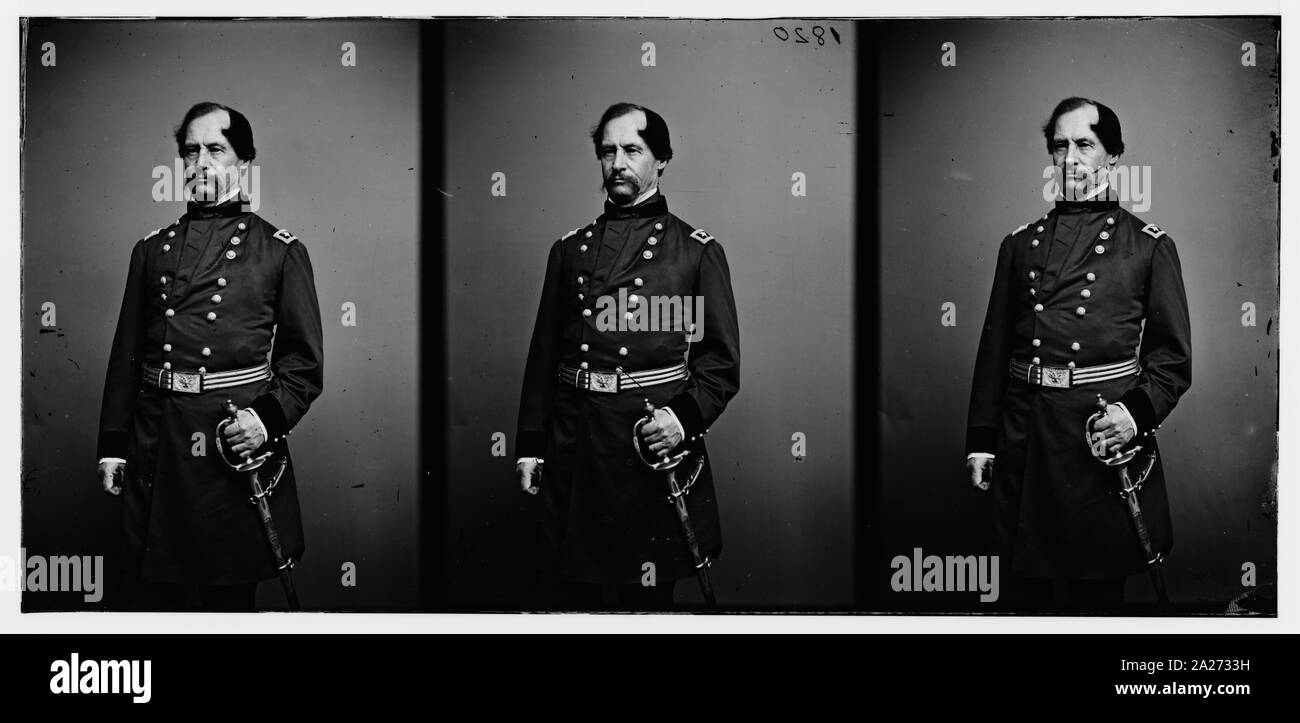 Maj gen david hunter Banque d'images noir et blanc - Alamy