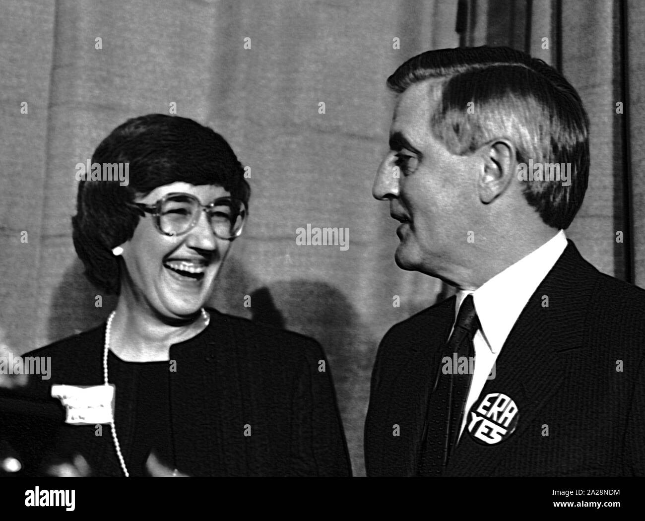 Barbara mikulski Banque d'images noir et blanc - Alamy