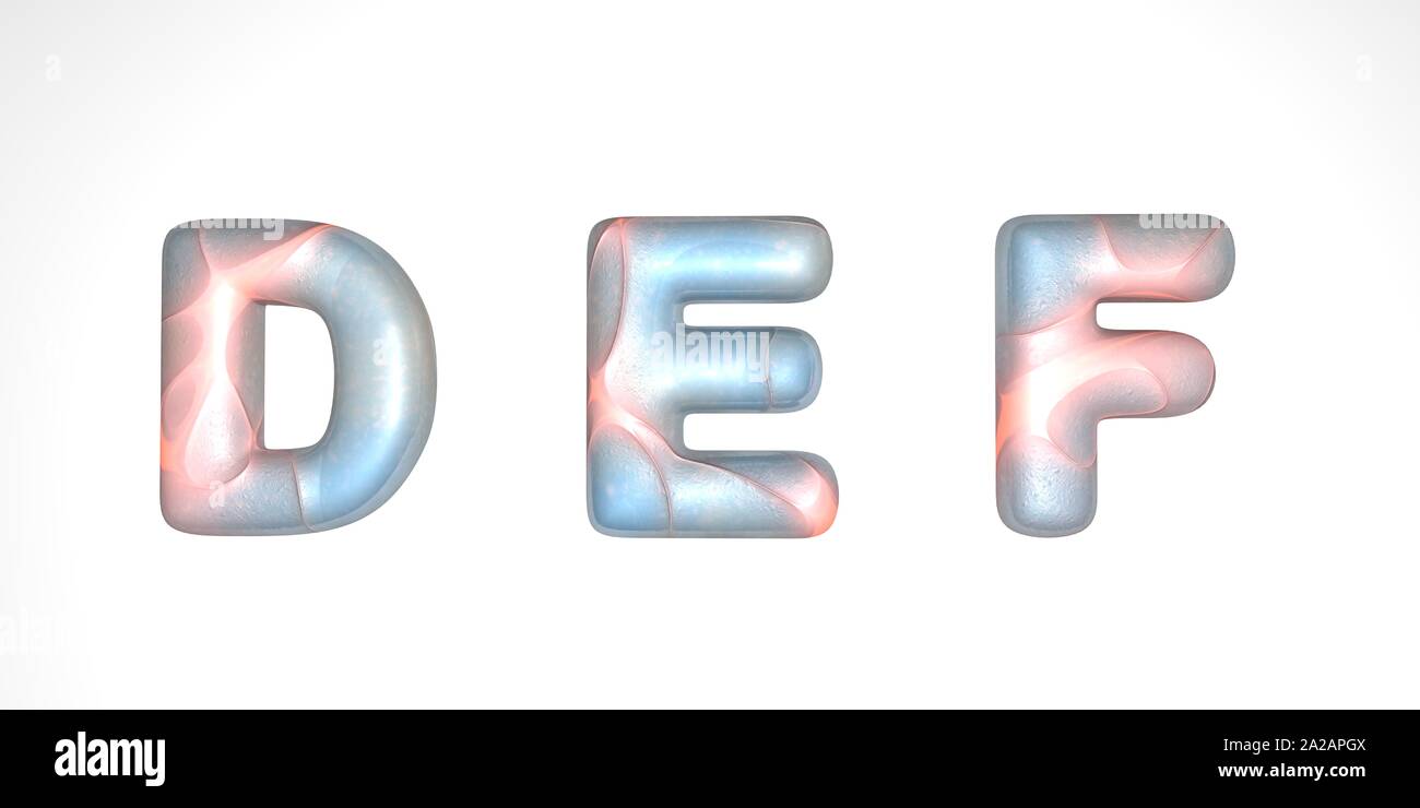 Lettre def Banque de photographies et d’images à haute résolution - Alamy