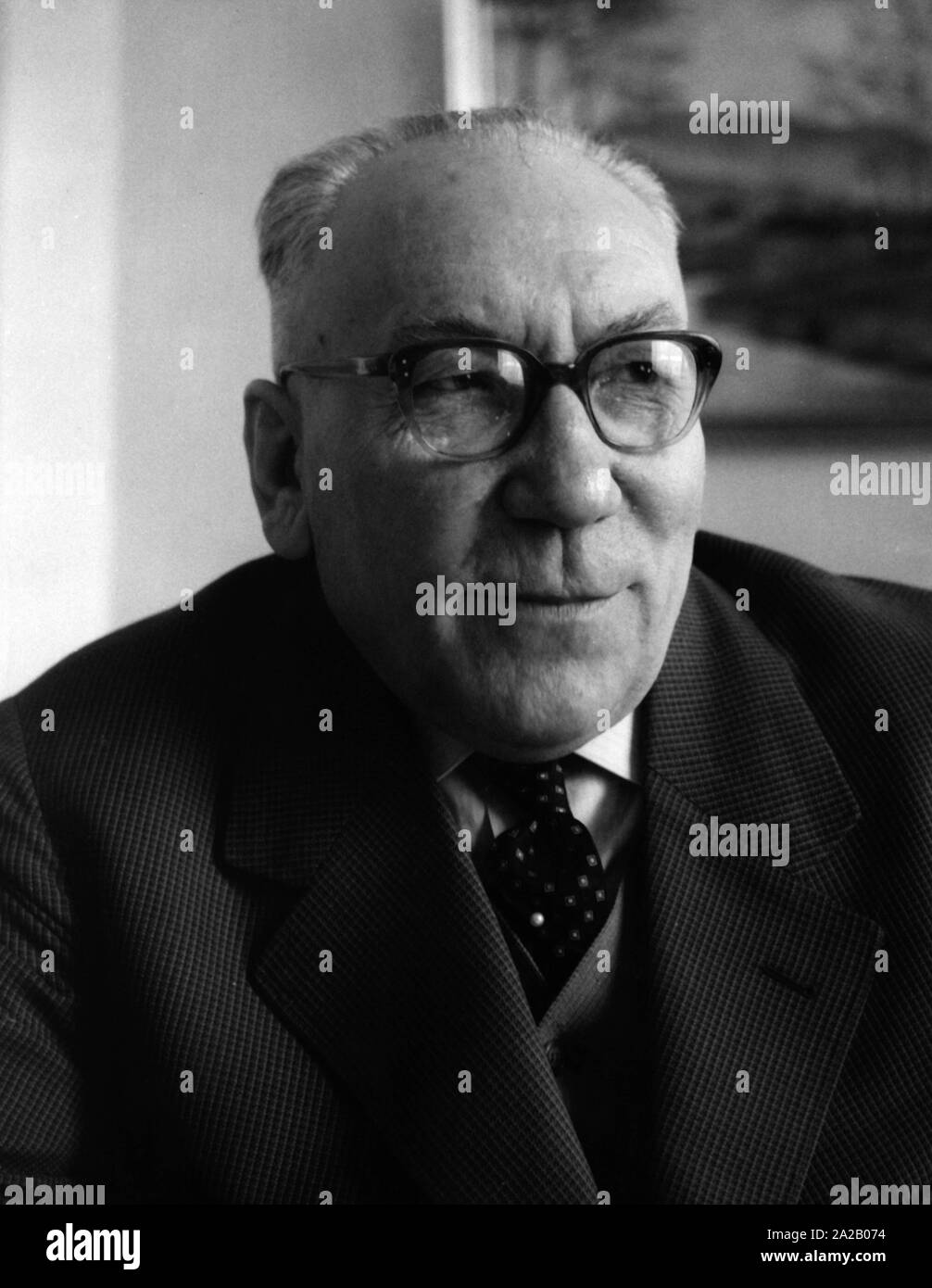 Heinrich gutermuth Banque d'images noir et blanc - Alamy