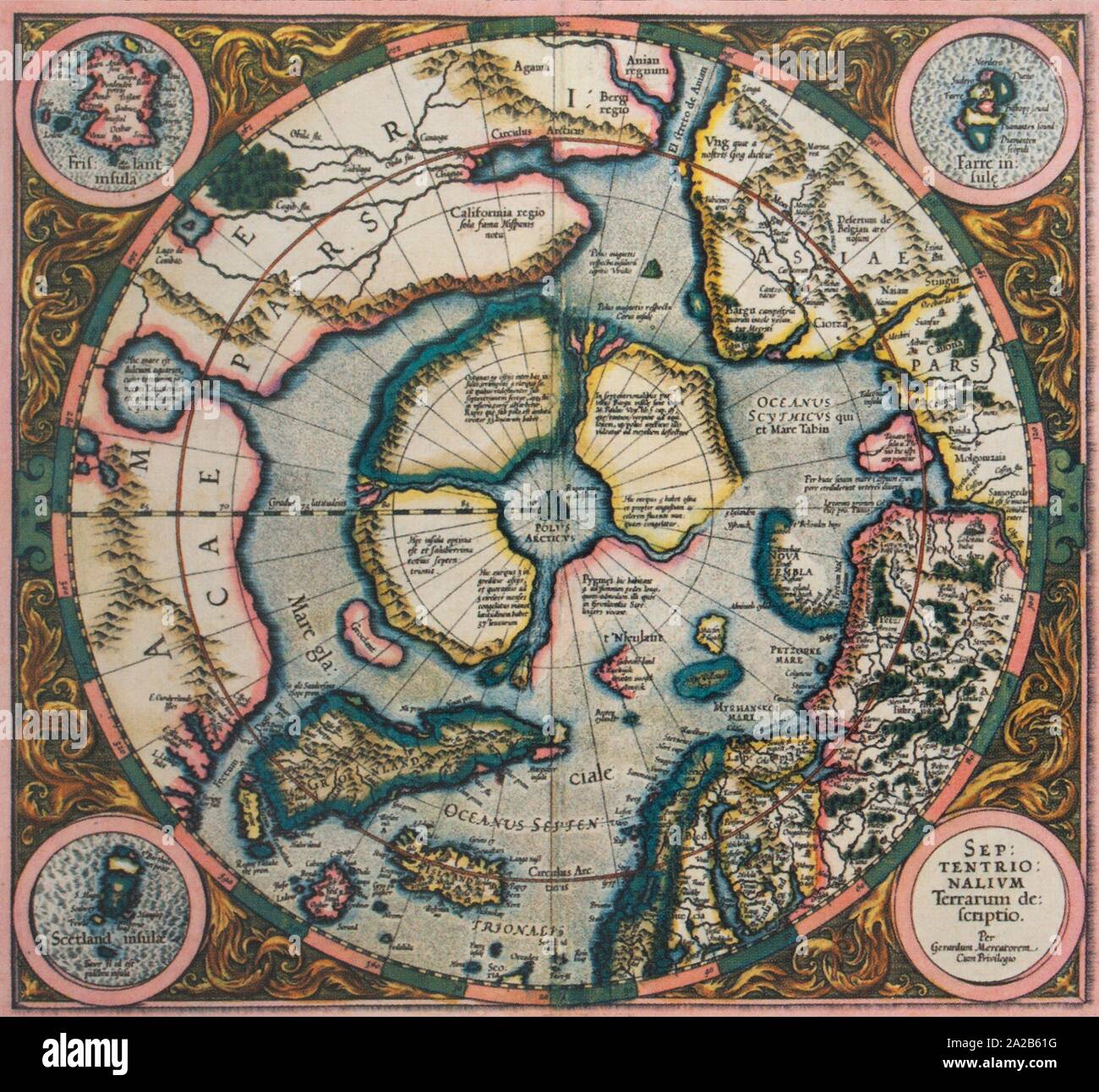 Gerardus Mercator Map Banque d'image et photos - Alamy