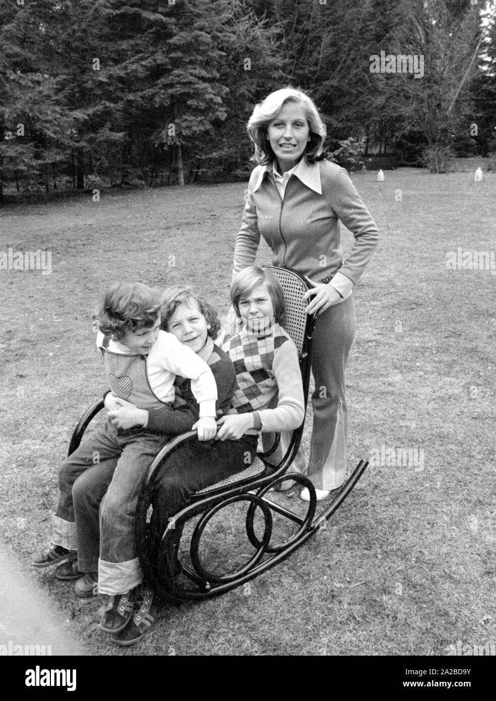 Accueil Histoire avec la famille Beckenbauer. Photo : Brigitte ...