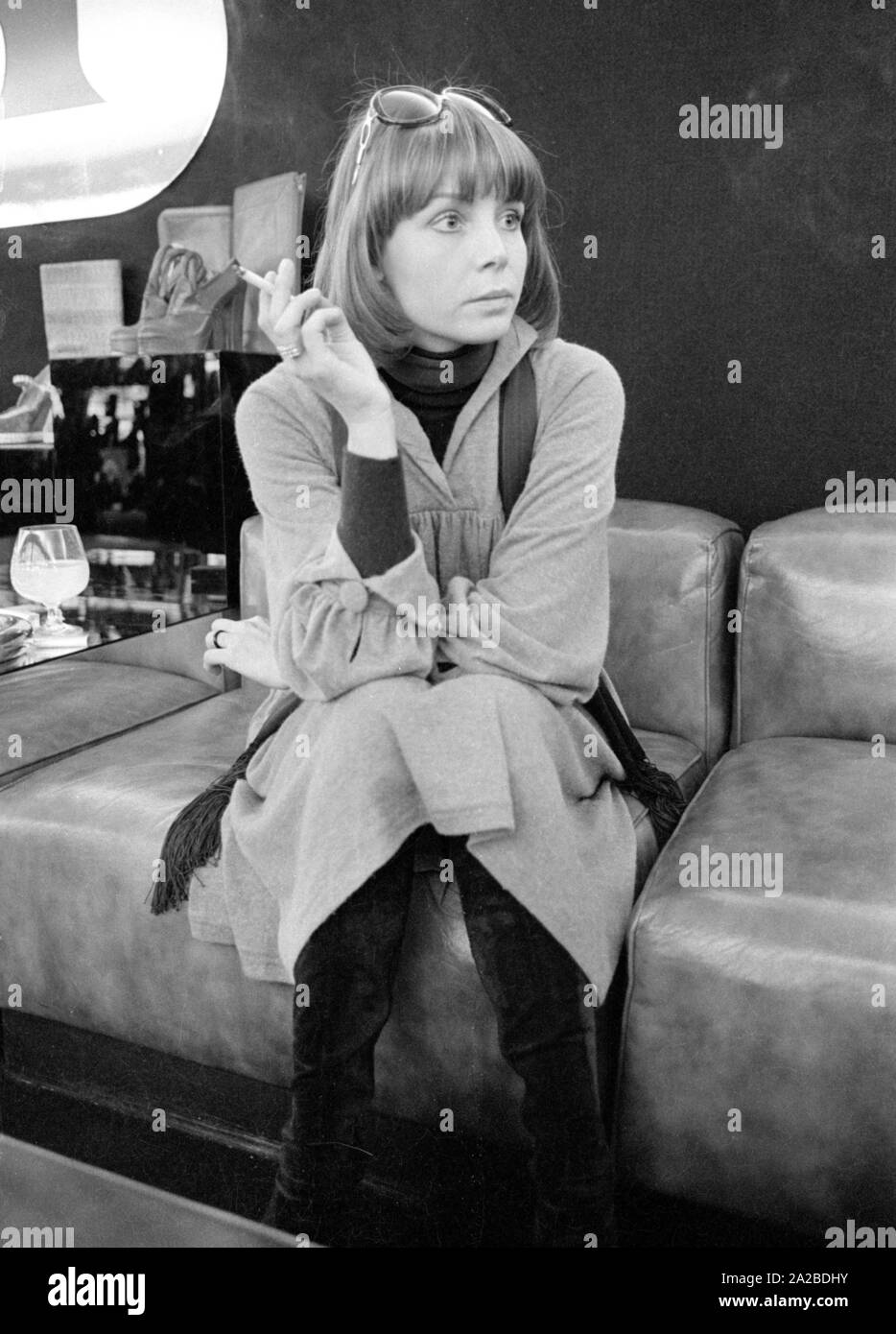 Séance photo avec l'actrice autrichienne Christine Schuberth dans un ...