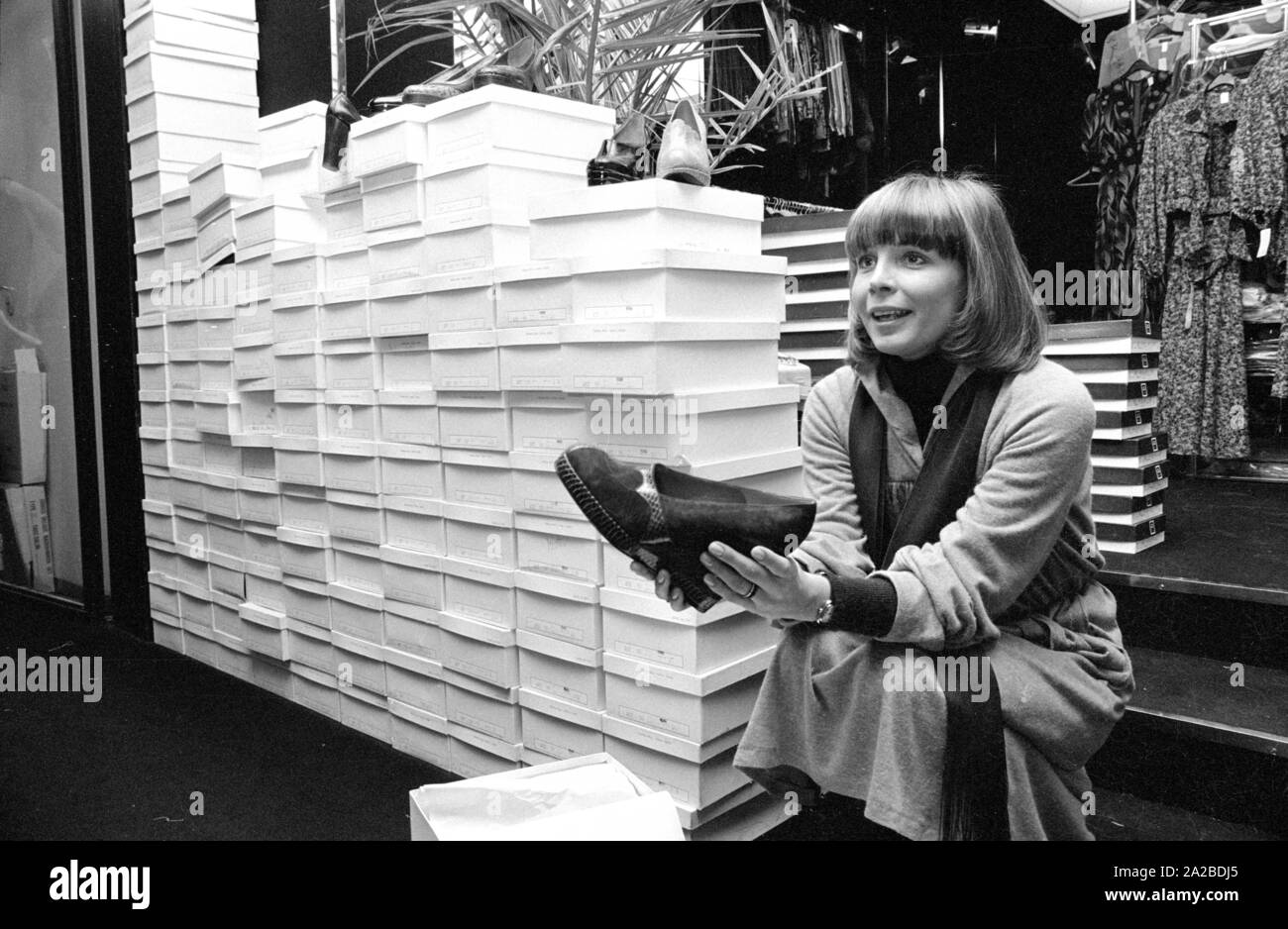 Séance photo avec l'actrice autrichienne Christine Schuberth dans un ...