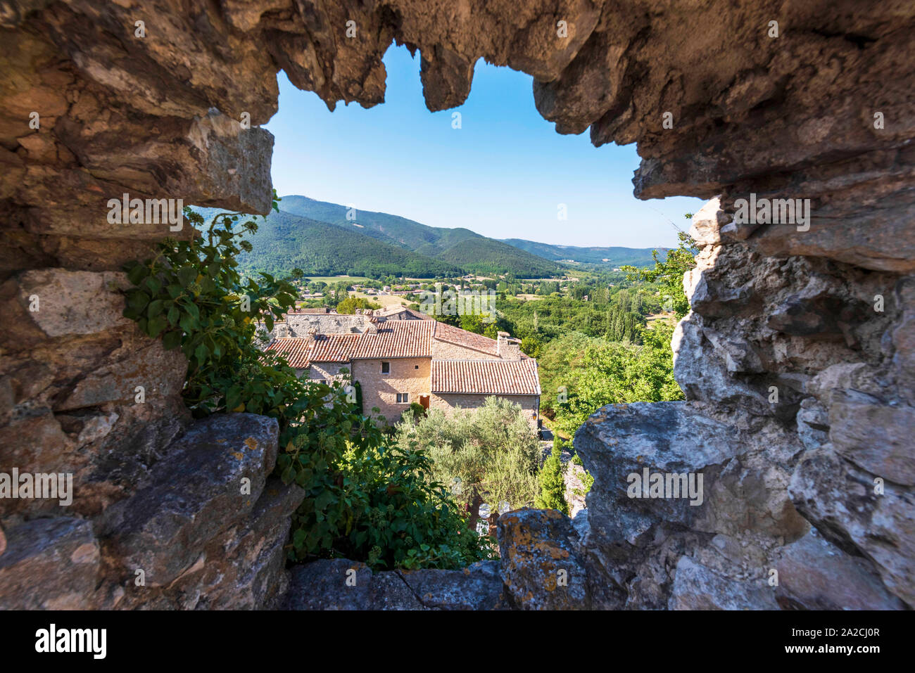 La vallee du jabron Banque de photographies et d’images à haute ...
