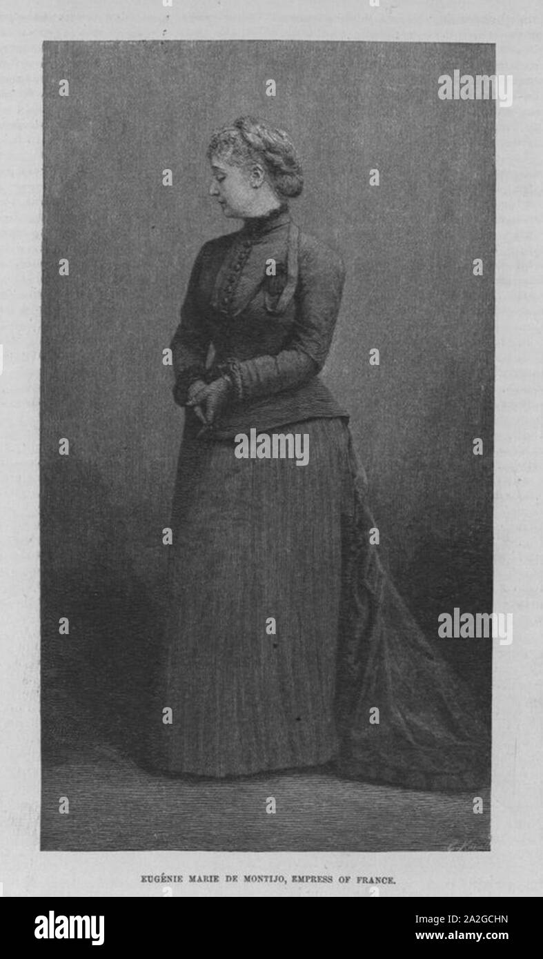 L'Impératrice Eugénie en deuil de son fils Photo Stock - Alamy L'Impératrice Eugénie en deuil de son fils Photo Stock - Alamy