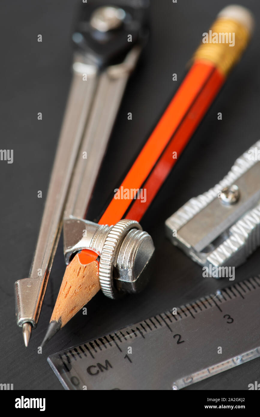 Math compass Banque de photographies et d’images à haute résolution - Alamy