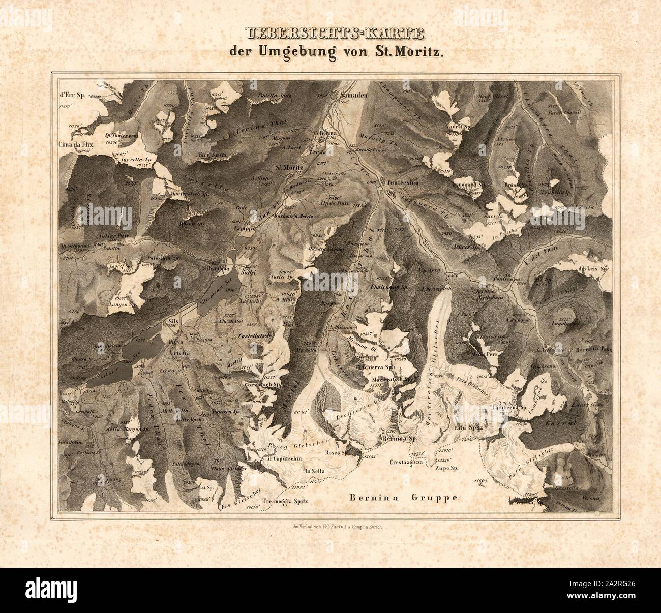 St ulrich map Banque de photographies et d’images à haute résolution ...