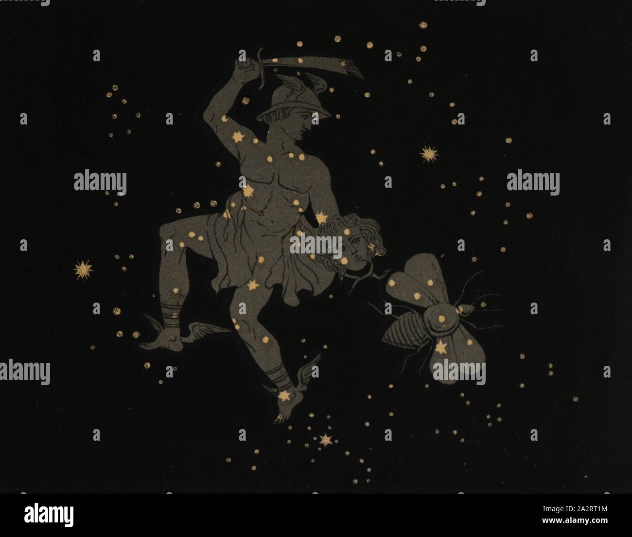 Perseus, constellation de Persée, no. XXVIII, p. 66, après 1842 ...