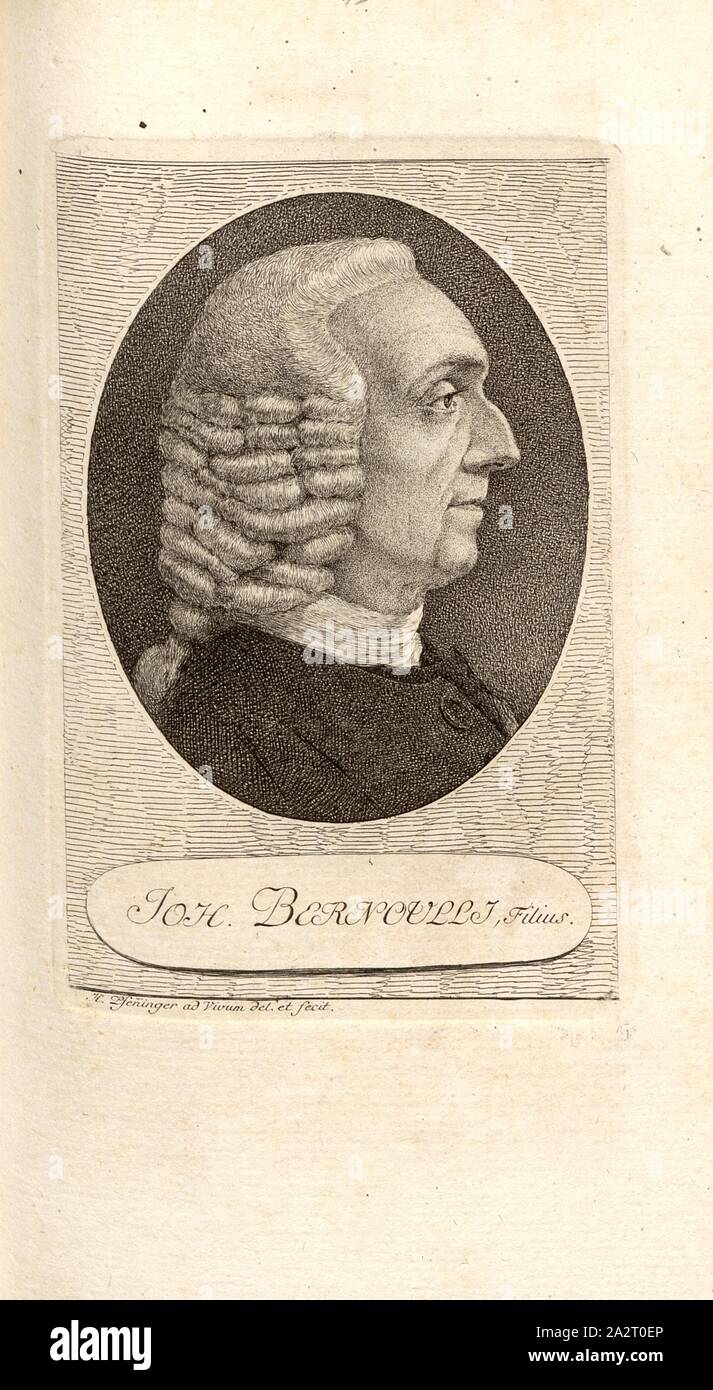 Portrait johann bernoulli Banque de photographies et d’images à haute ...