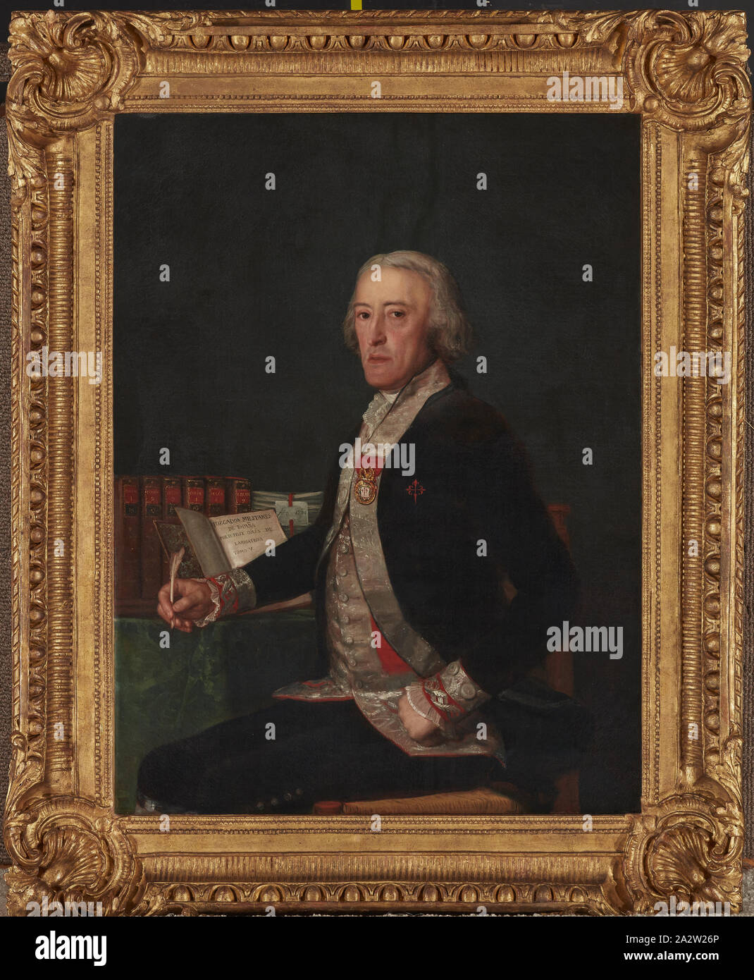 Portrait de felix colon de larriategui Banque de photographies et d ...